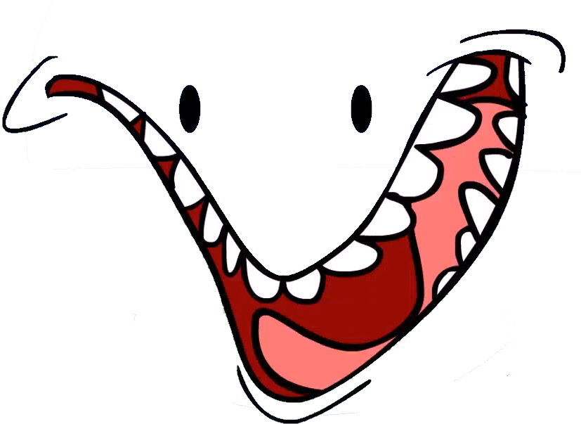 Bubble's Face - Roblox Weird Face (840x606), Png Download