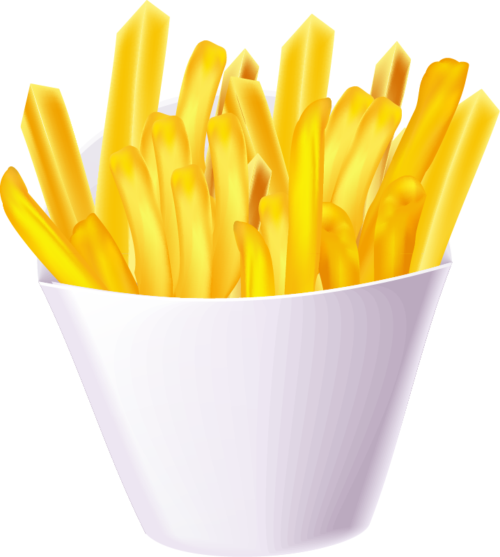 Fries Png - French Fries Png Free (718x800), Png Download