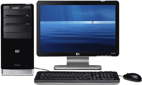 Computer Pc Free Png Images Download Png Black And - Computer ...