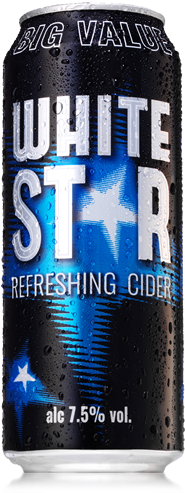 White Star 500ml - White Star Cider (500x500), Png Download