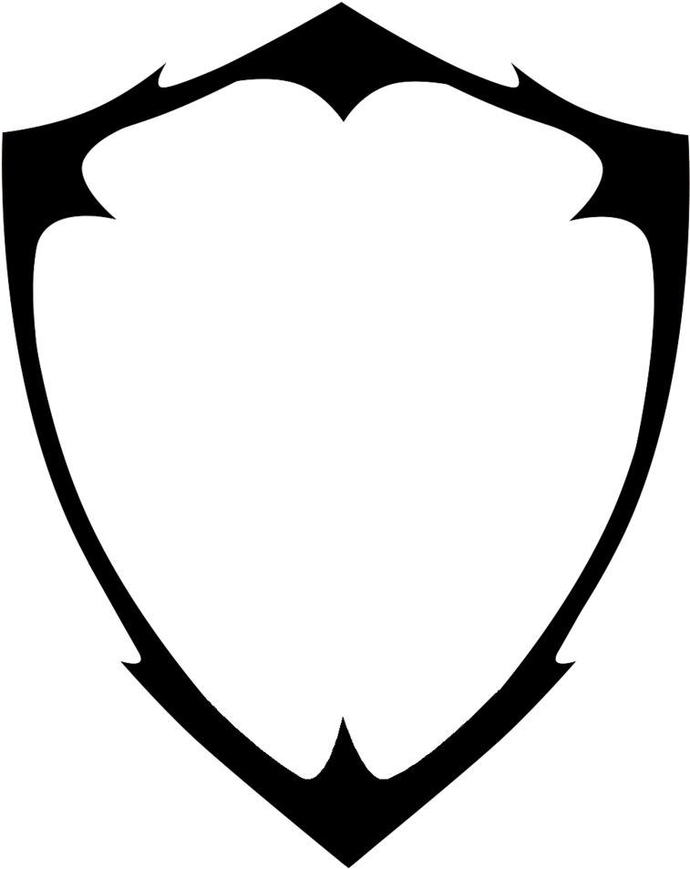Blank Shield Logo Vector Png - Shield Logo Vector (800x1000), Png Download