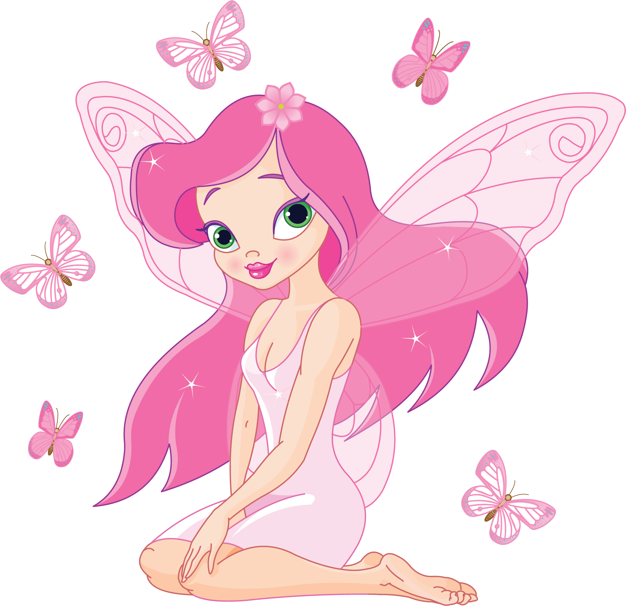 Tooth Fairy Cartoon Clip Art - Dibujos Animados De Hadas (3195x2862 ...