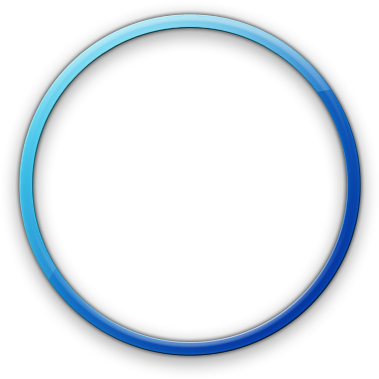 Download Blue Geometric Circle Icon - Circles Psd | Transparent PNG ...