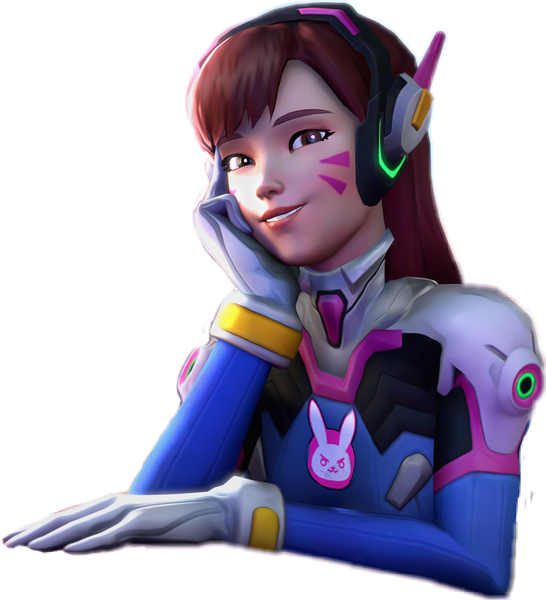 Dva Transparent Graphic Transparent Stock - Overwatch D Va Transparent ...