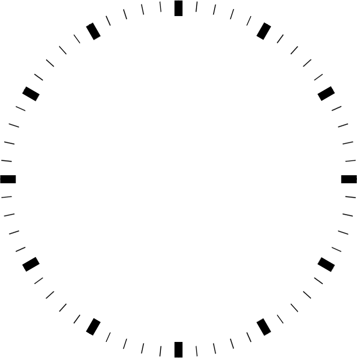 Clock - Circle (712x713), Png Download