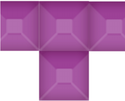 T-spin Weekly - Tetris T Block Png (400x400), Png Download