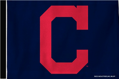 Cleveland Indians C Flag (500x500), Png Download