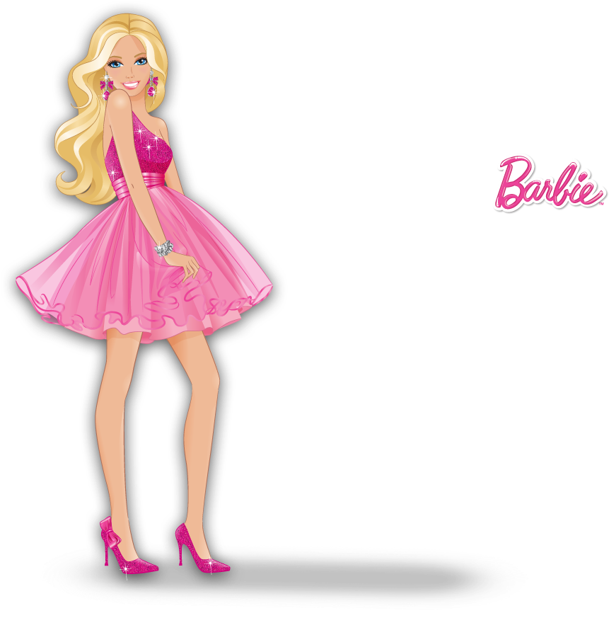Png Free Library Barbie Background Group With - Barbie Background ...