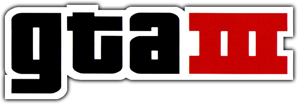 2001-200 - Gta 3 Logo Png (1046x367), Png Download