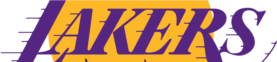 Download La Lakers Logo - Los Angeles Lakers Outline | Transparent PNG ...
