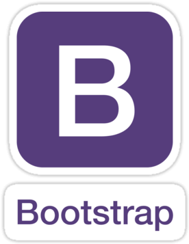 Bootstrap Stickers - Bootstrap Logo Transparent (375x375), Png Download