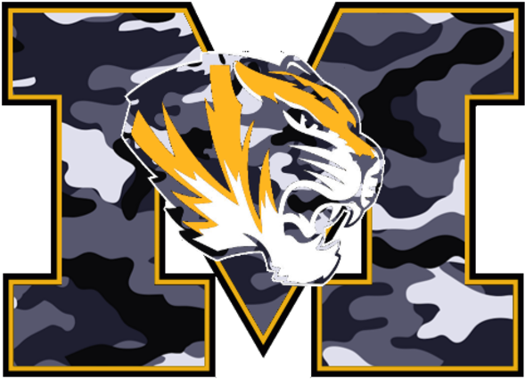 Missouri Tigers Nike Football Logos (600x434), Png Download