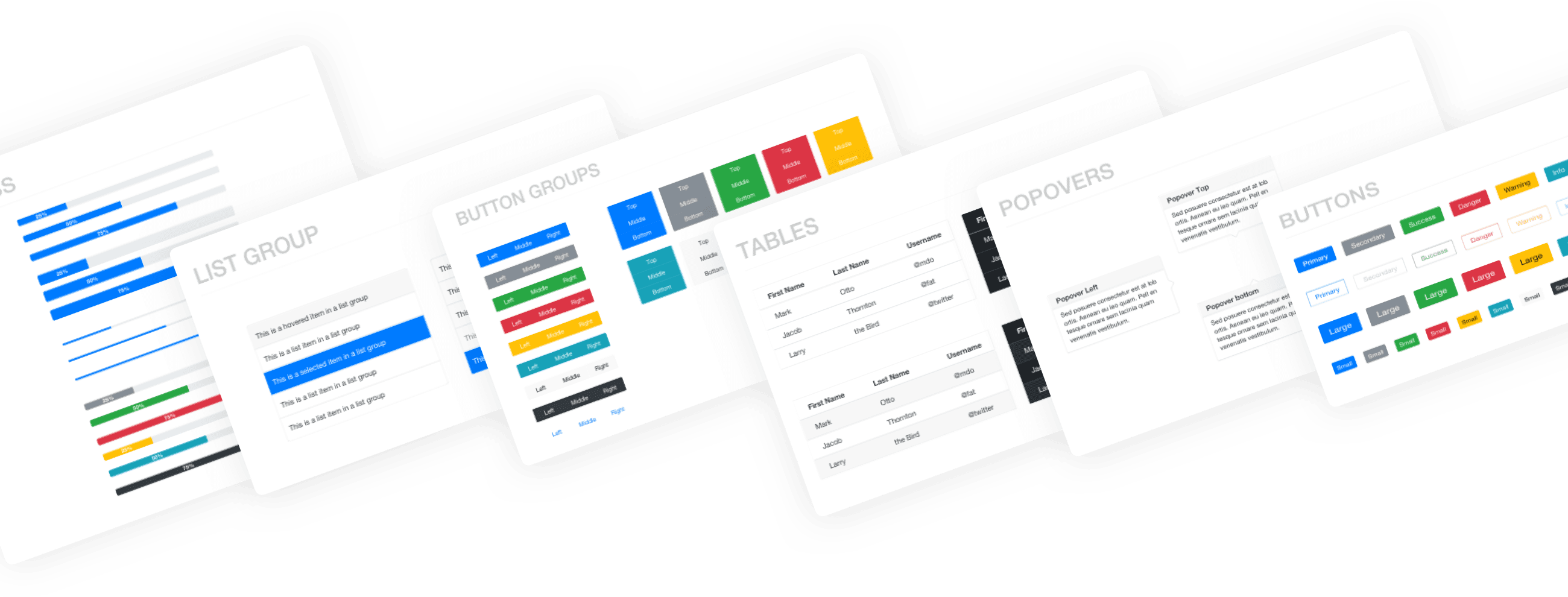 With 200 Bootstrap Components - Bootstrap (2600x990), Png Download