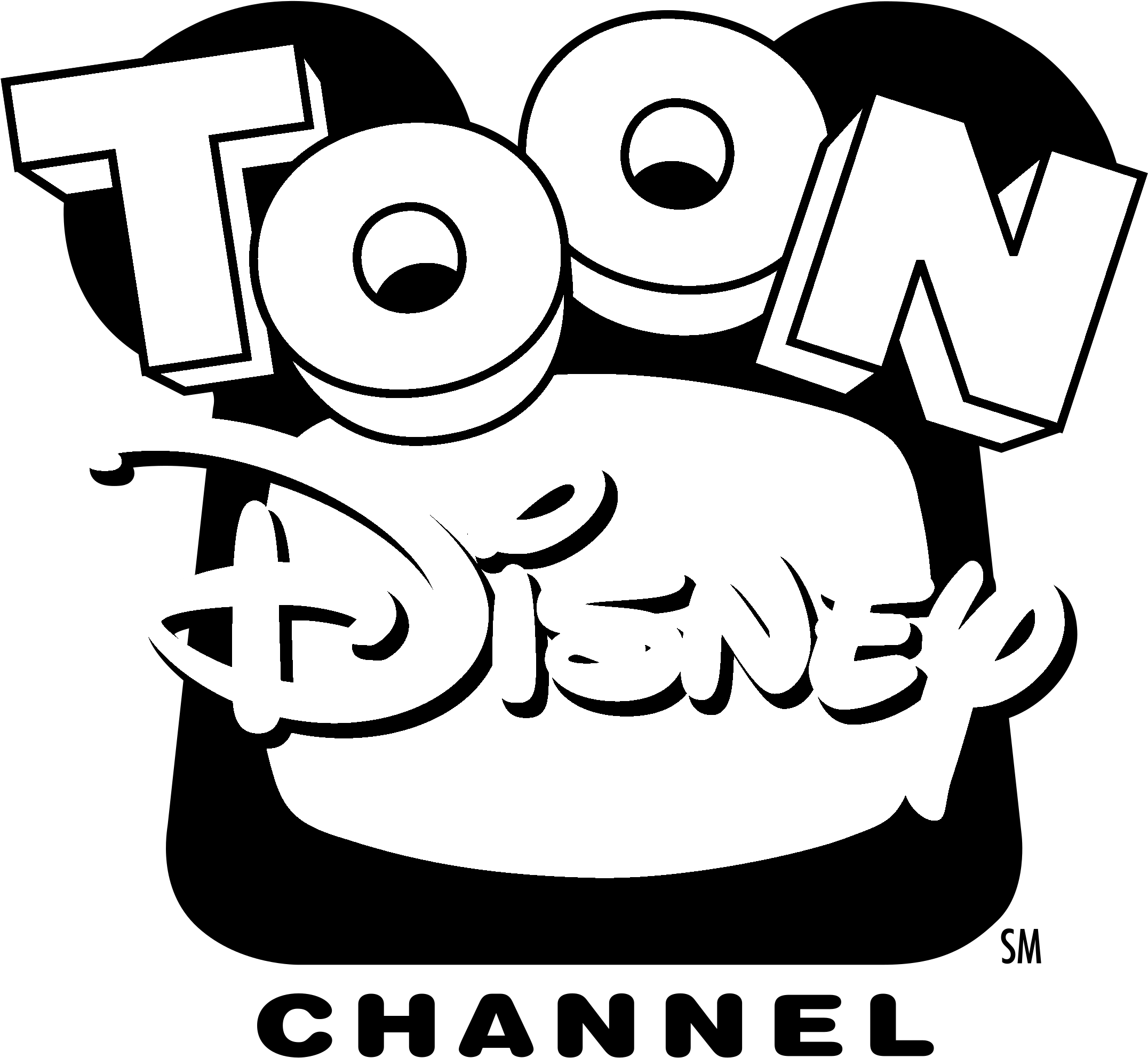 Download Toon Disney Channel Logo Black And White - Toon Disney Channel ...