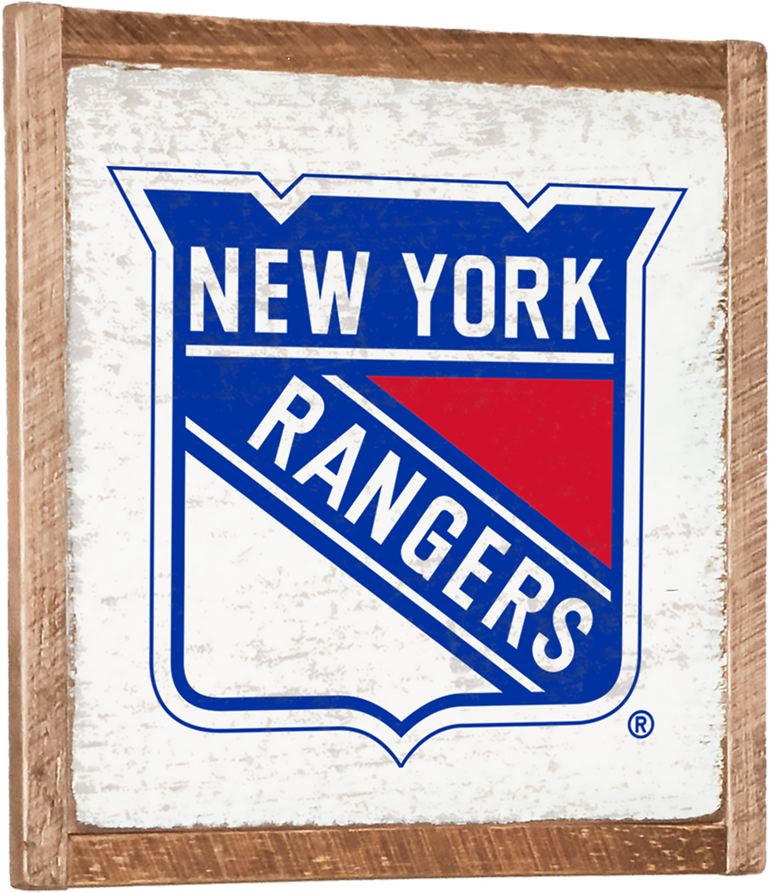New York Rangers Vintage Wall Art - New York Rangers (1024x1024), Png ...