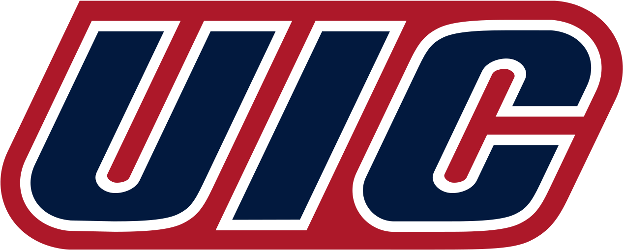 Uic Flames (1200x492), Png Download