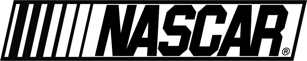 Share This Image - Nascar Logo Black And White (1000x201), Png Download