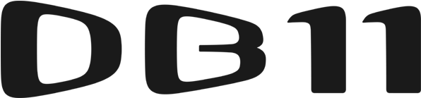 2017 Aston Martin Db11 - Aston Martin Db11 Logo (600x200), Png Download
