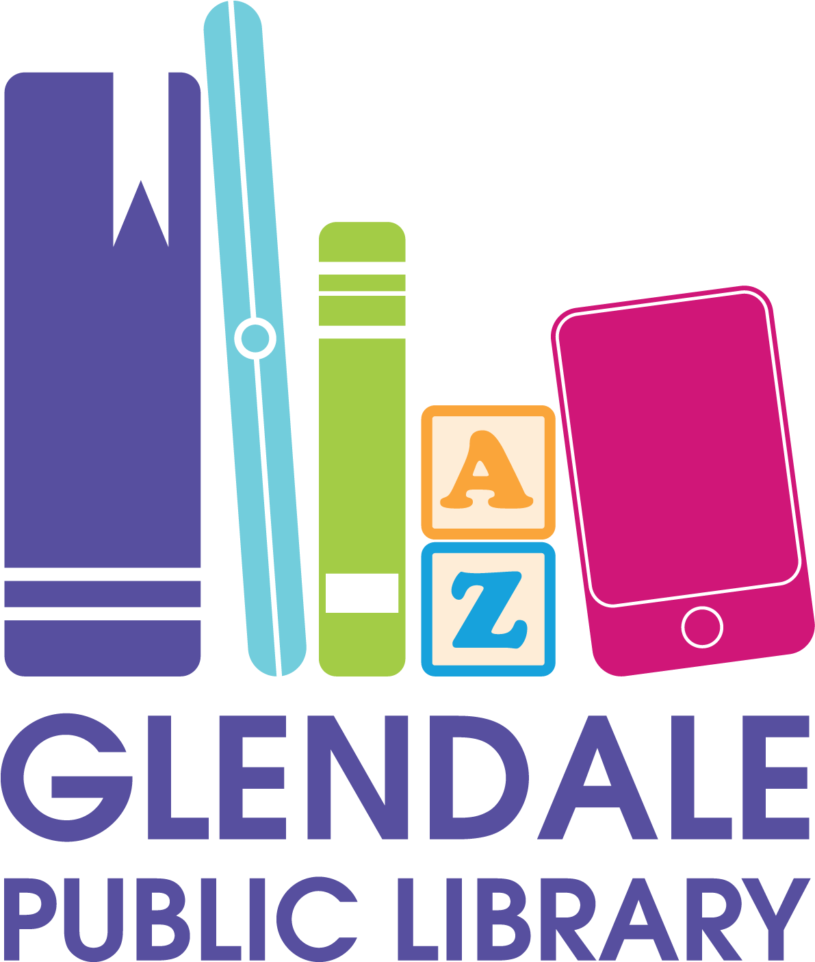 Glendale Public Library - Glendale Public Library Logo (1200x1404), Png ...
