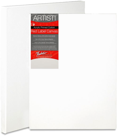 Fredrix Red Label Canvas - Fredrix Artist Series Red Label Stretched ...