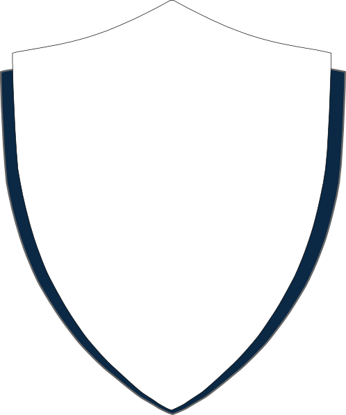 Navy Gray Shield Clipart Png For Web (498x597), Png Download