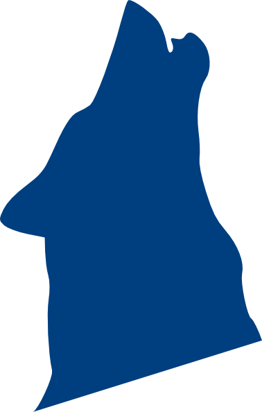 Blue Wolf Svg Clip Arts 378 X 594 Px (378x594), Png Download