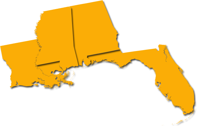 Ms, Al, Fl, And Ar State Outlines - Alabama (648x415), Png Download