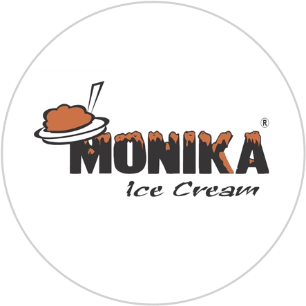 Monika Icecream Parlour - Monika Ice Cream Logo (450x450), Png Download