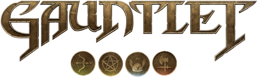 Gauntlet Logo Png (900x281), Png Download