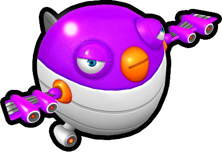 Sonic Runners Blowfish Transporter - Mother Wisp (446x306), Png Download