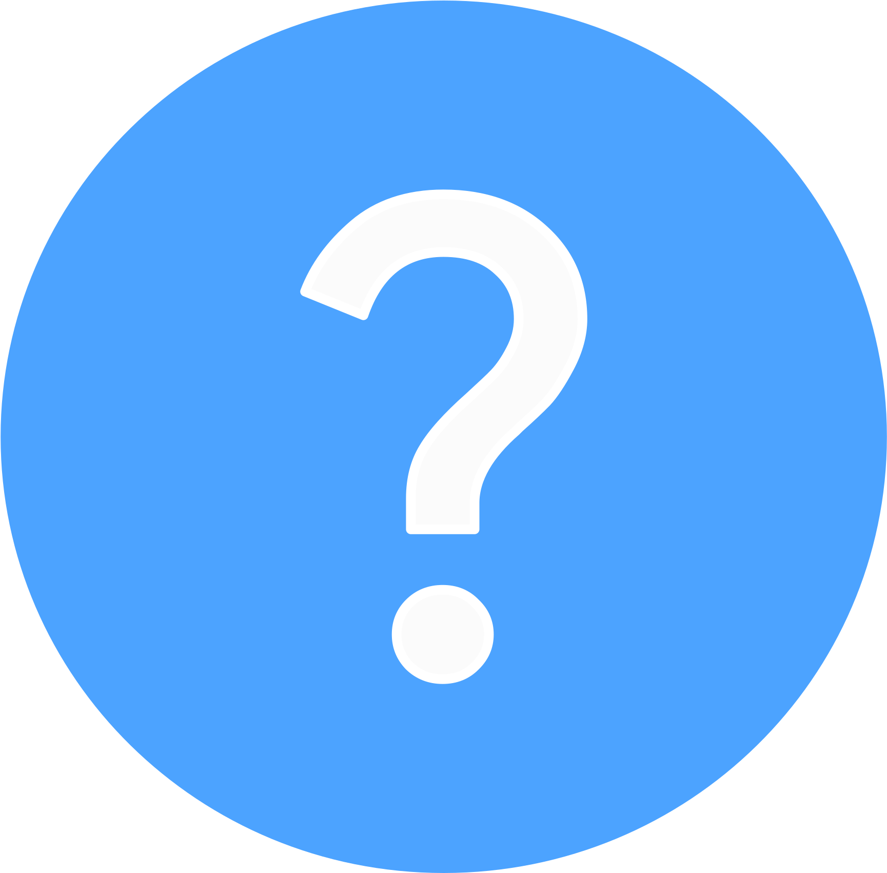 Question Mark Png - Question Mark Hover Icon (2000x2000), Png Download