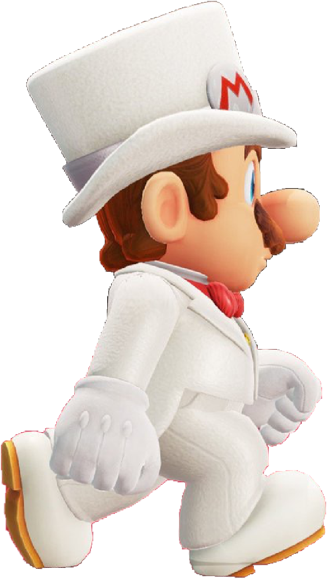 Wedding Mario 2 - Rendering (720x1280), Png Download