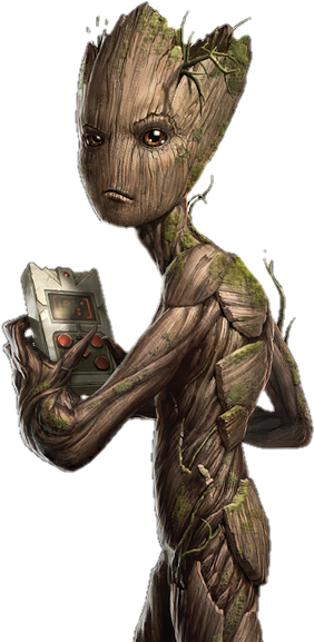 Groot - Groot Infinity War Png (297x580), Png Download