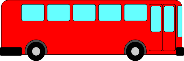 Jpg Royalty Free Bus Clipart Rectangle - Brown Bus Clipart Png (600x202 ...