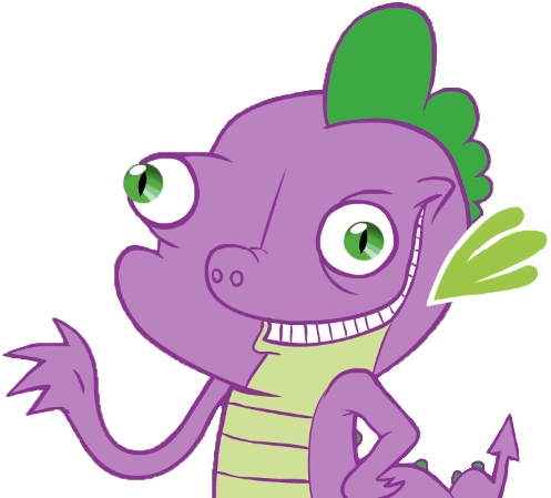Smug Spike - Hot Diggity Demon Spike (497x449), Png Download