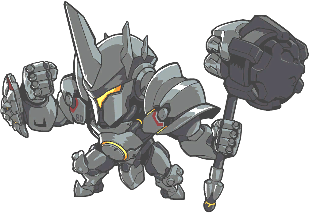 Download Overwatch Reinhardt Png - Overwatch Reinhardt Cute Spray ...