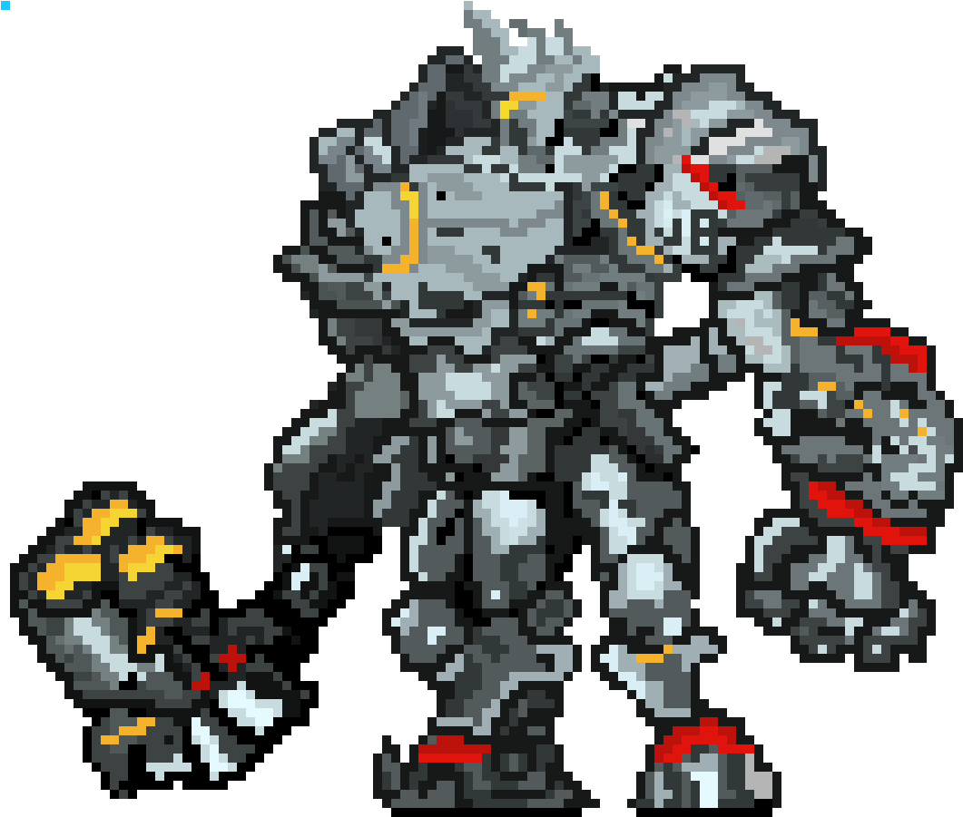 Download Reinhardt Reinhardt Reinhardt - Pixel Art | Transparent PNG ...