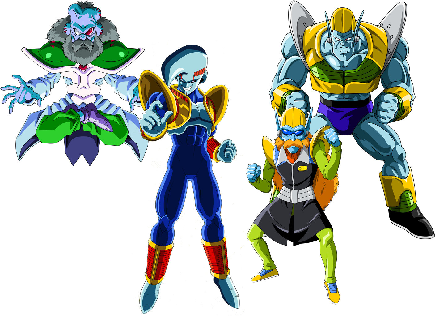 Tuffles - Dbz Tuffle Race (1461x1080), Png Download