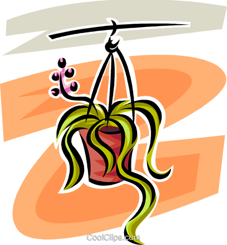 Download Hanging Plant Royalty Free Vector Clip Art Illustration ...