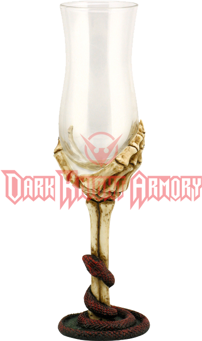 Skeleton Hand Dessert Wine Glass - Skeleton Hand Dessert Wine Glass By ...