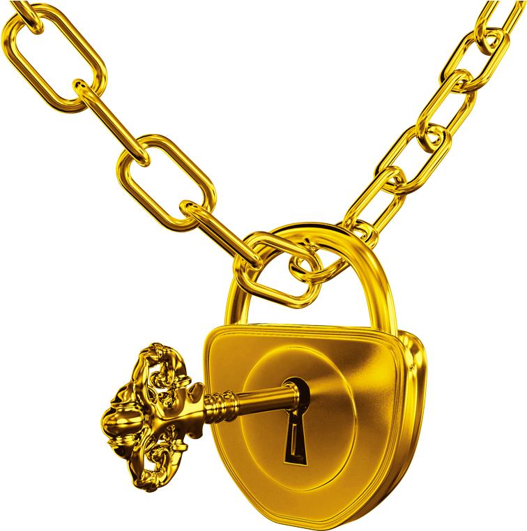 Lock And Chain Png Svg Transparent Library - Key In A Lock (800x800 ...