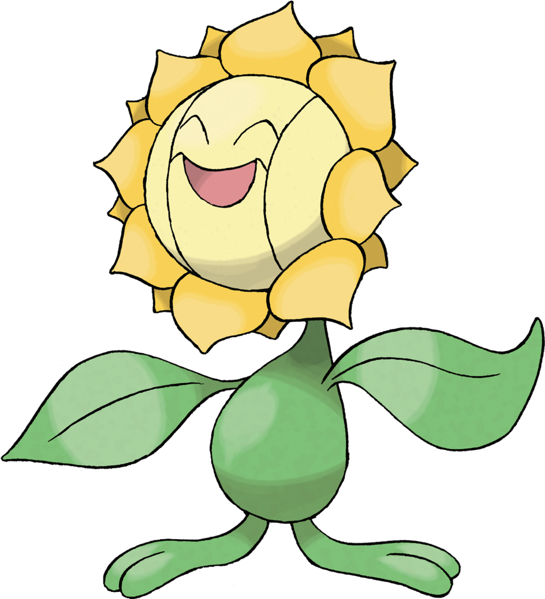 Sunflora - Pokemon Sunkern (1200x1200), Png Download
