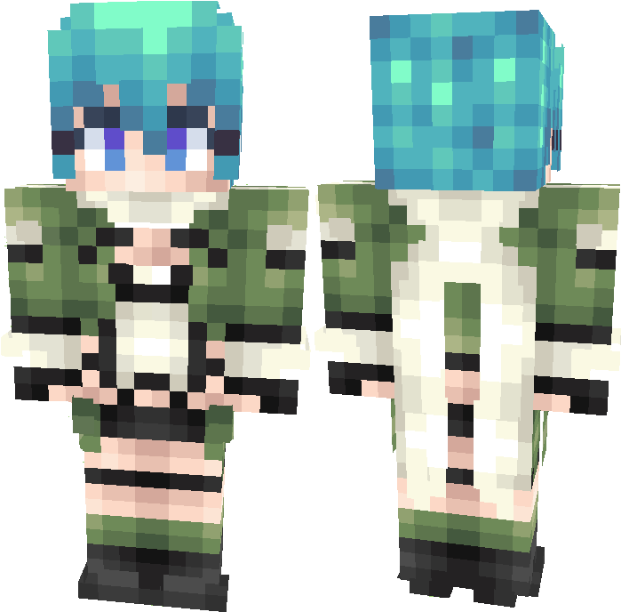 Undefined - Skin De Sinon Para Minecraft (705x703), Png Download