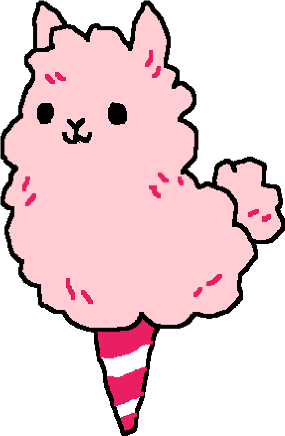 Png Royalty Free Pixilart Cotton Candy Version By Derpydrawing - Cotton ...