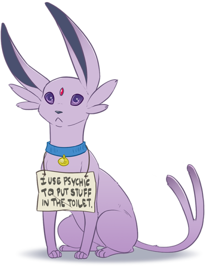 Art Fanart Cats Eevee Espeon Eeveelutions On A Roll - Pokemon Shaming ...