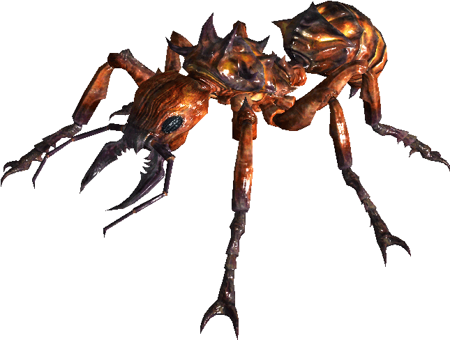 Download Giant Fire Ant - Fallout Ant | Transparent PNG Download | SeekPNG