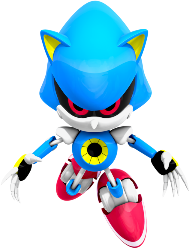 Download Png - Classic Metal Sonic | Transparent PNG Download | SeekPNG