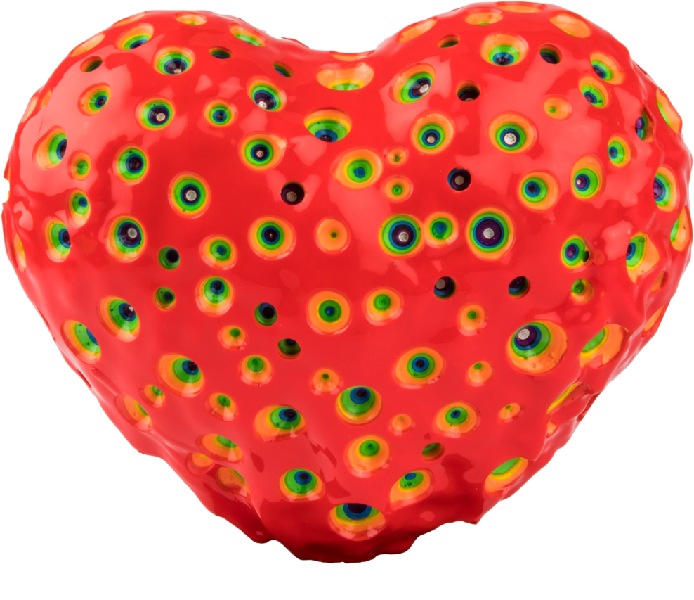 Mini Hearts - “ - Perler Mini Heart Board (1024x981), Png Download