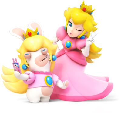 Download Mario Rabbids Kingdom Battle - Peach And Rabbid Peach ...