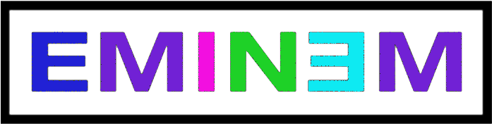 The Eminem - Eminem Name (696x360), Png Download